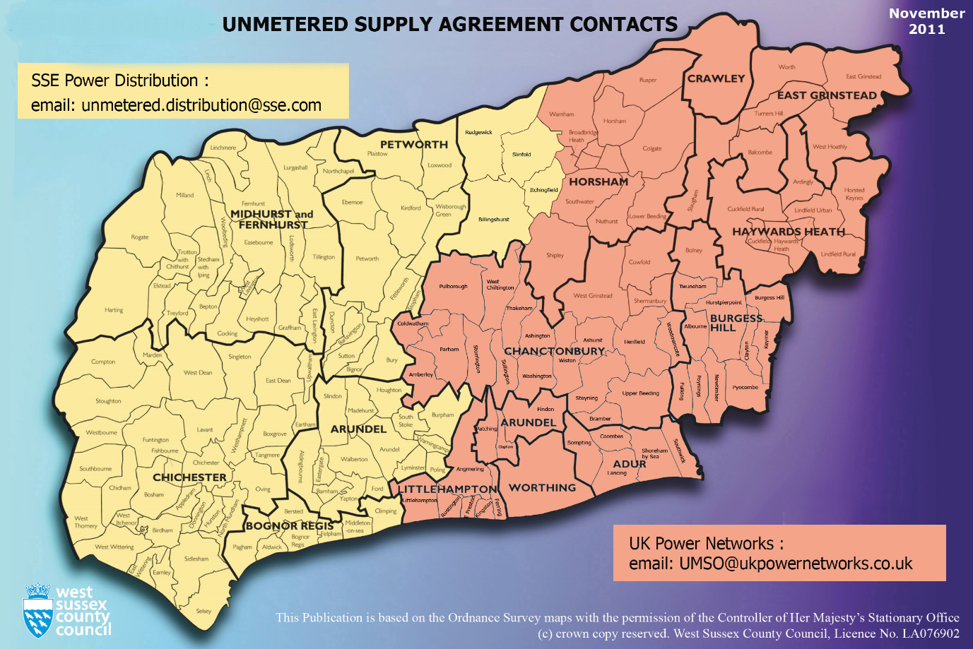 West Sussex Street Lighting Services | All other attachments